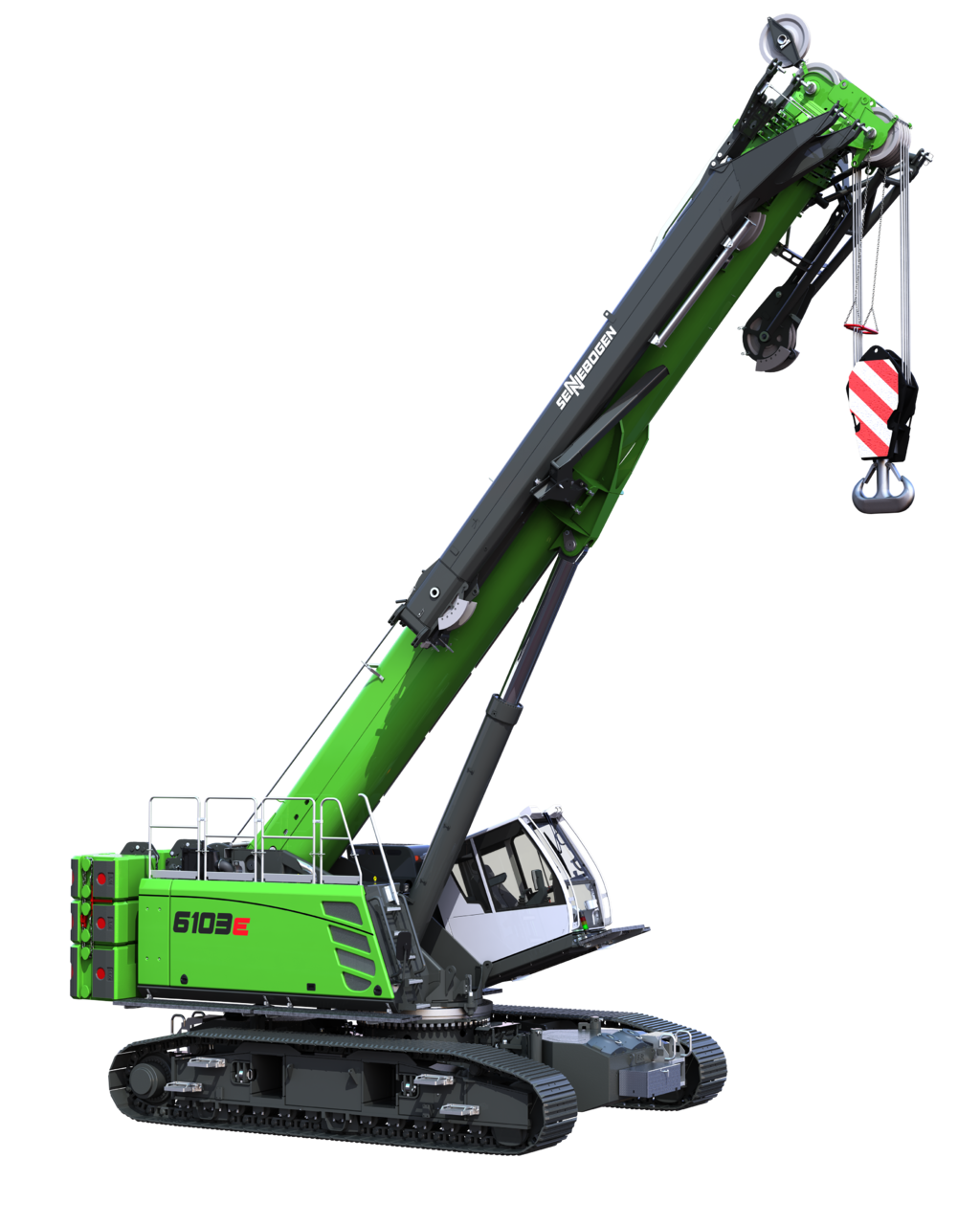 100 t telescopic crawler crane expands SENNEBOGEN’s product portfolio ...