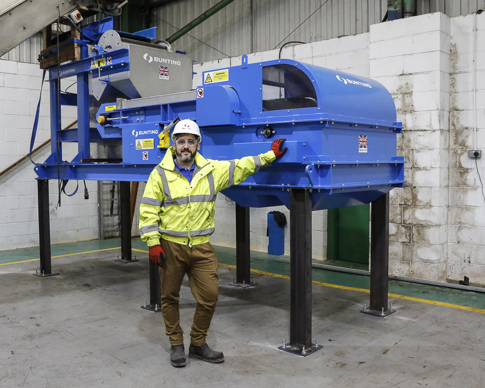 HML Recycling operate Bunting Magnetic Separators | Hub-4