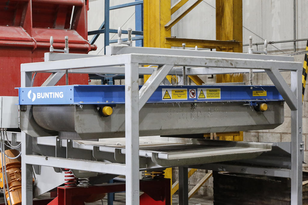 HML Recycling operate Bunting Magnetic Separators | Hub-4