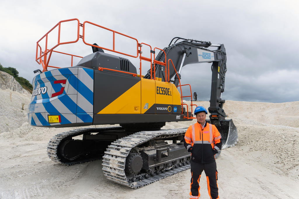 First Volvo EC550E excavators from SMT GB to boost profitability for ...