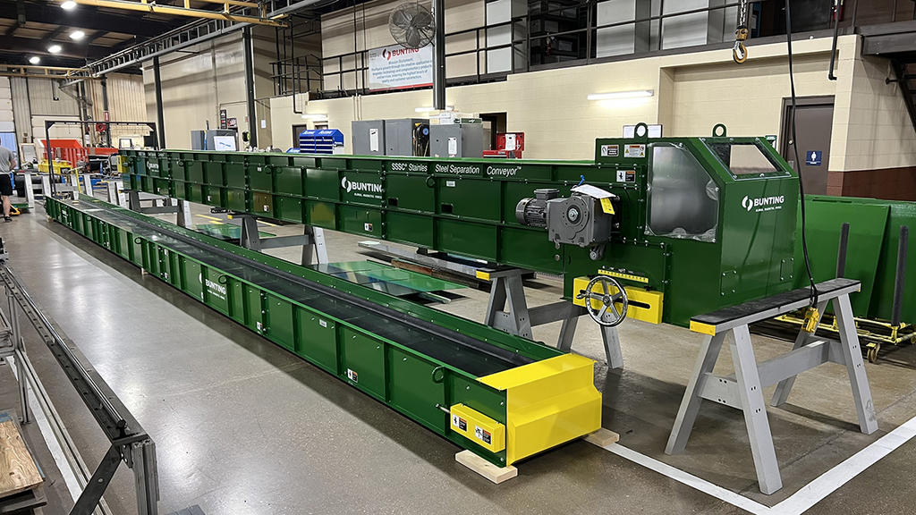 Bunting builds monster Stainless Steel Separator | Hub-4