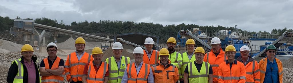 Northern Ireland quarrying group visits Longcliffe's state-of-the-art ...