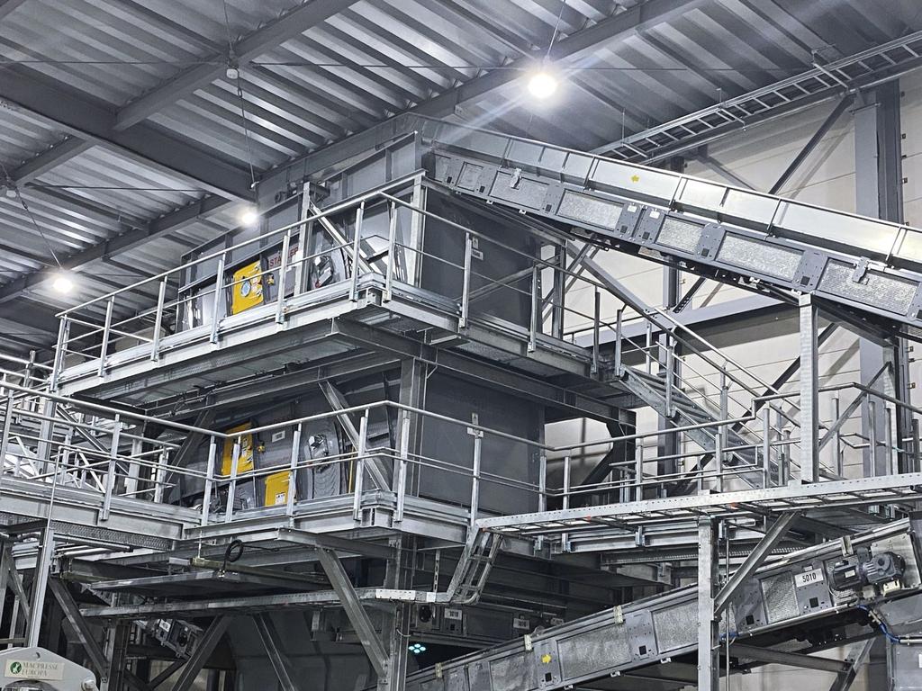STADLER designs and installs state-of-the-art light packaging sorting ...