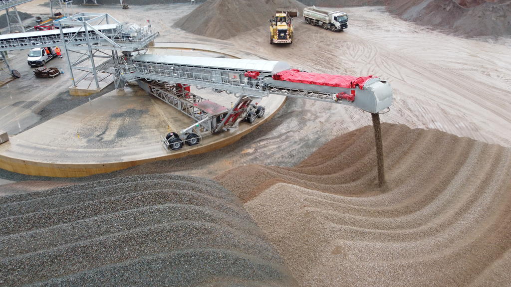 Smart Stockpiling by Telestack | Hub-4