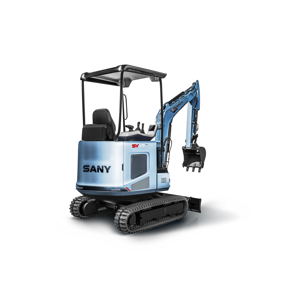 Sany launches new SY19E Electric Mini Excavator | Hub-4