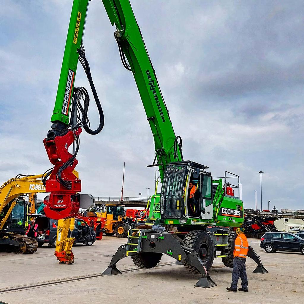 COOMBES Group expands capabilities with new Sennebogen machine and ...