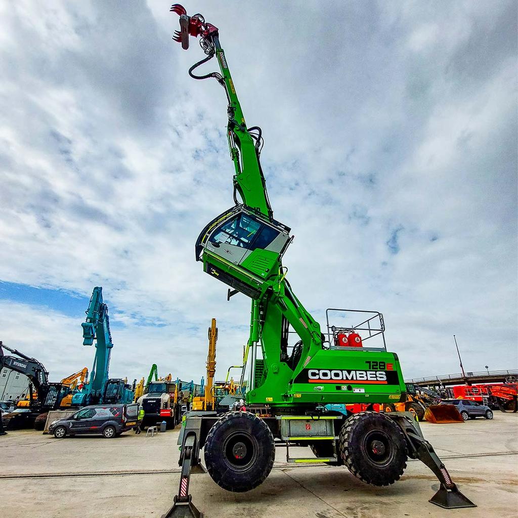 COOMBES Group expands capabilities with new Sennebogen machine and ...