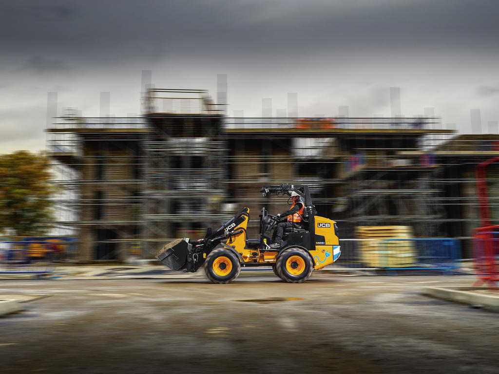 JCB launches zero emission 403E Compact Electric Loader | Hub-4