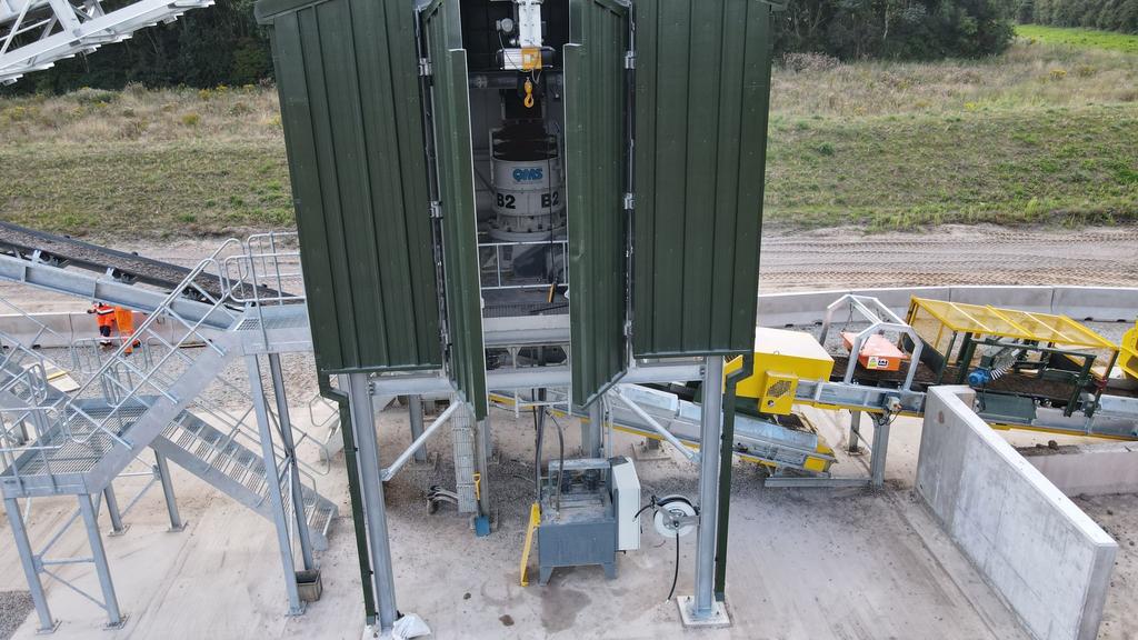 QMS supply new bespoke sand & gravel plant | Hub-4