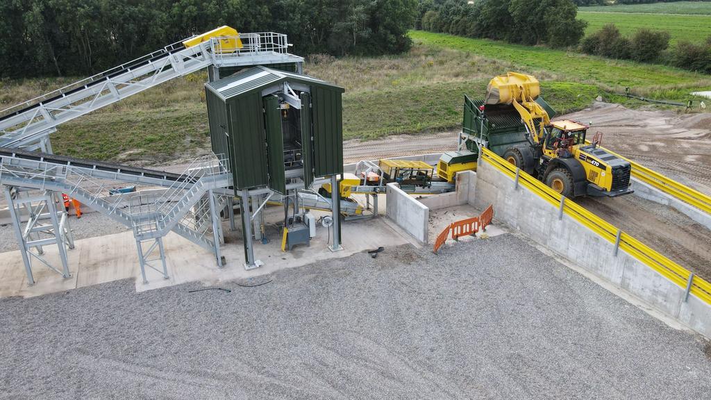 QMS supply new bespoke sand & gravel plant | Hub-4
