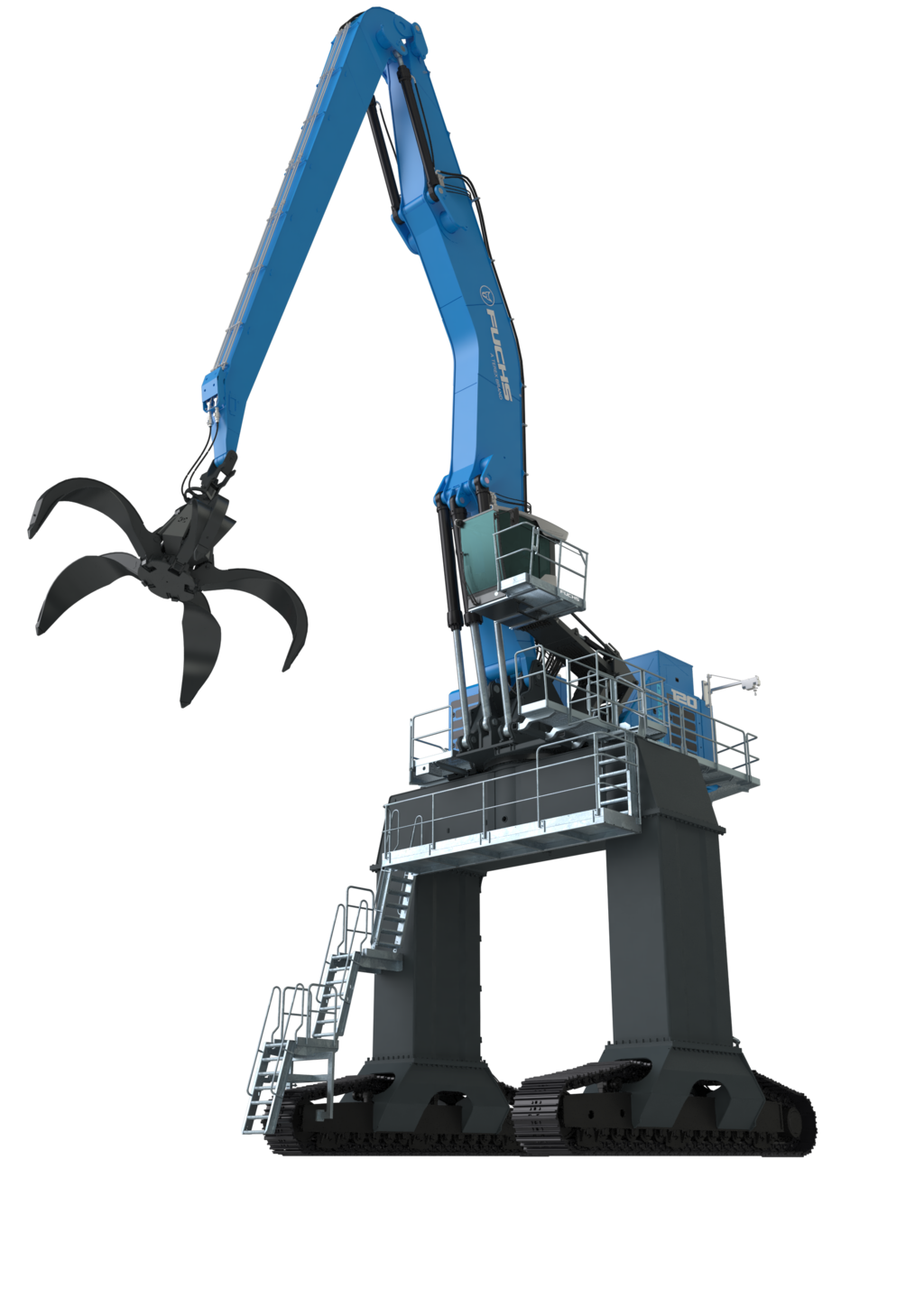 Fuchs unveils its largest material handler for ports | Hub-4