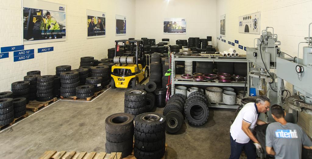 Interfit opens a new centre expanding the industrial tire service ...