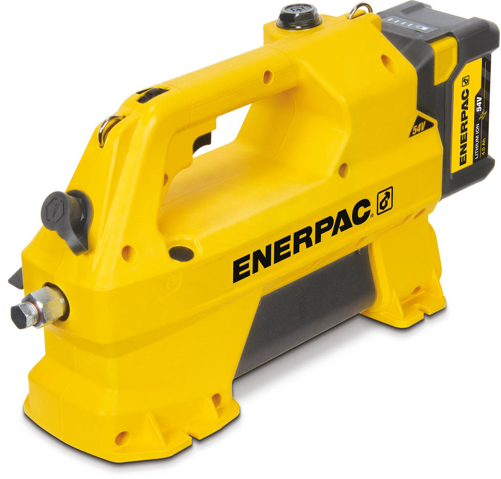 New Enerpac SC-Series Battery Pump with ‘Enerpac Connect’ App | Hub-4