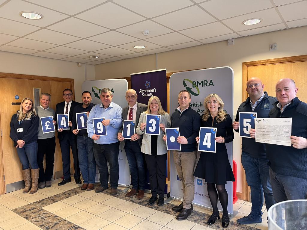BMRA members raise nearly £42,000 for Alzheimer’s Society | Hub-4