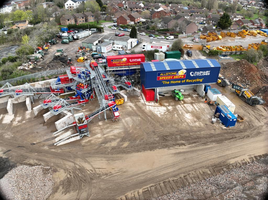 Allstone Speedy Skips invest in a state-of-the-art wash plant supplied ...