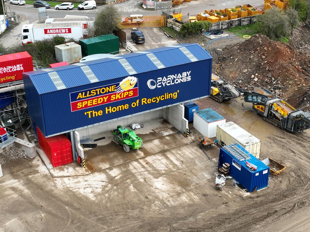 Allstone Speedy Skips invest in a state-of-the-art wash plant supplied ...