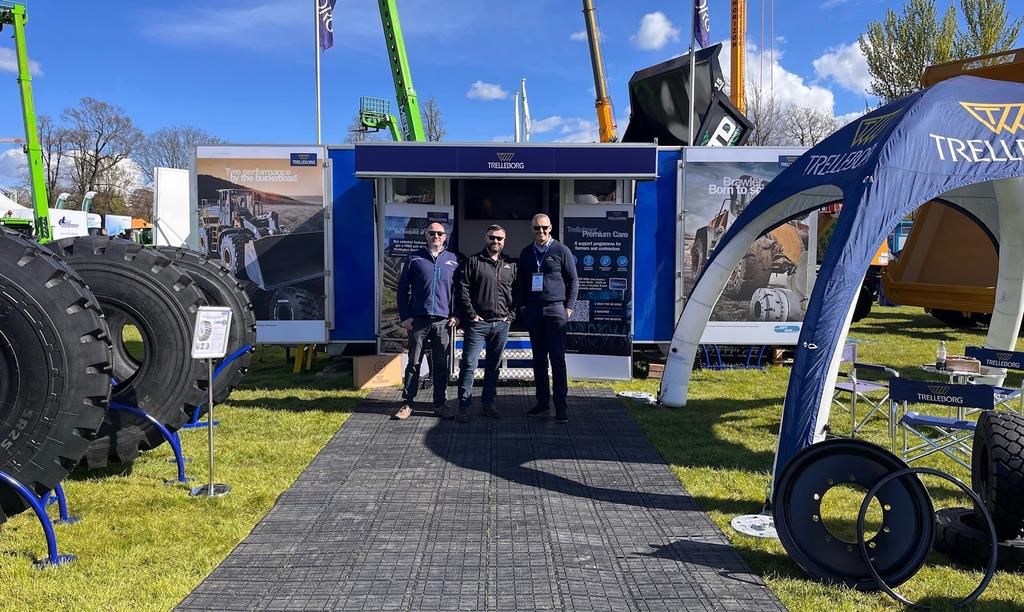 Trelleborg tyres, made to power construction operations in UK | Hub-4