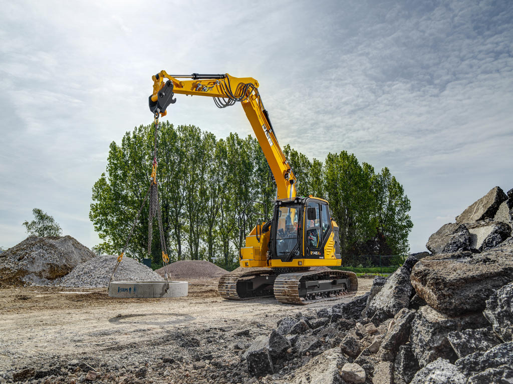 New reduced tail swing 145XR joins JCB's popular X-series line-up | Hub-4