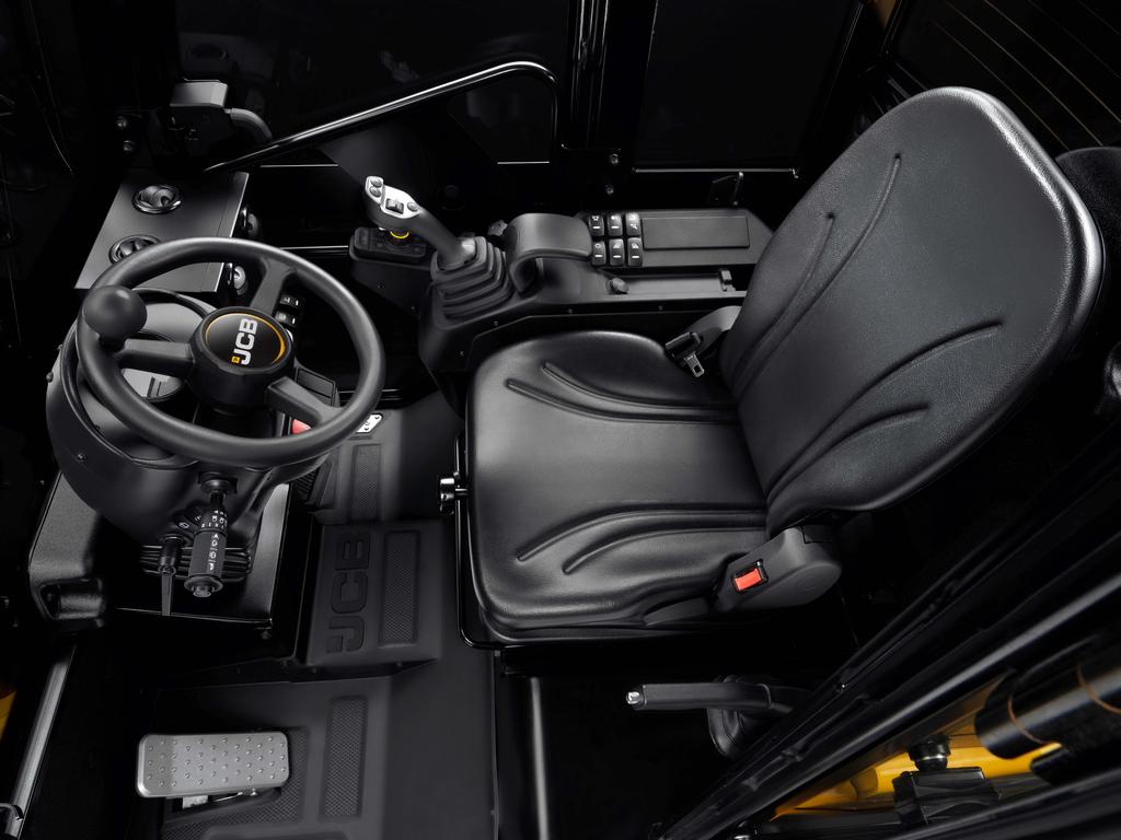 Heated cab option for JCB 403E Compact Wheeled Loader | Hub-4