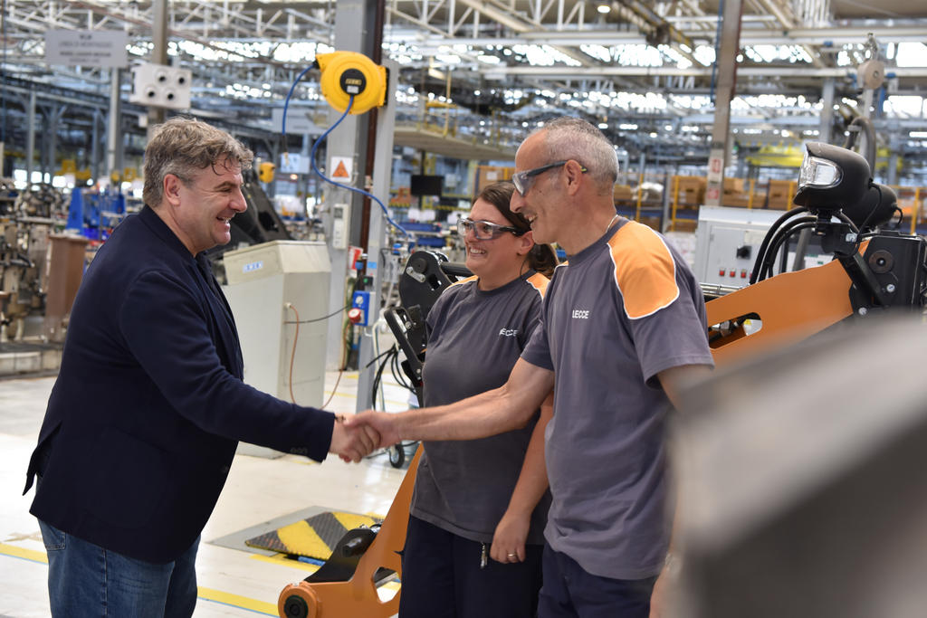 CNH inaugurates electric compact wheel loader production line in Lecce ...