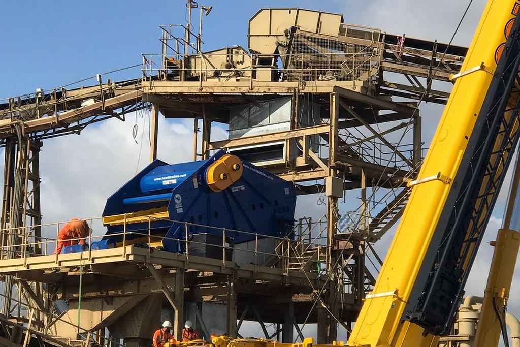 New Primary Screen at one of Kents biggest Sand & Gravel plants | Hub-4