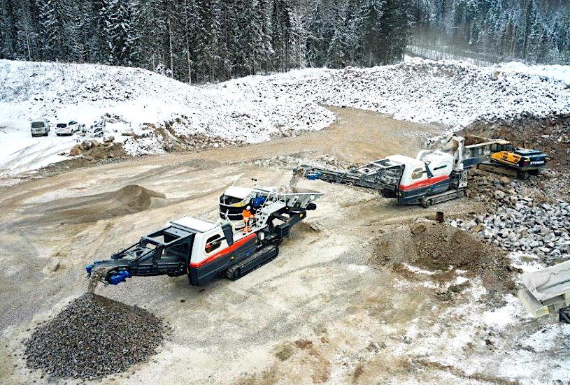 McHale promote the benefits of two new Metso machines. | Hub-4