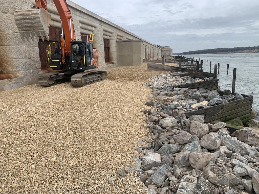Aggregate Industries helps preserve history from coastal erosion | Hub-4