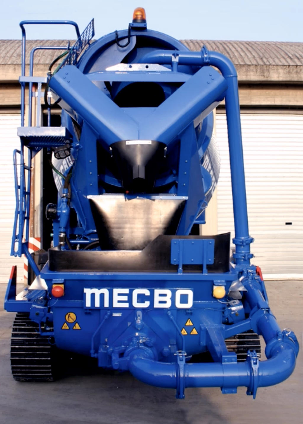 Mecbo America Launches Beton Cap Concrete Mixer-Pump | Hub-4