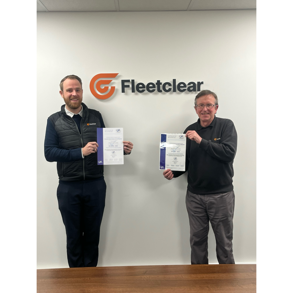 Fleetclear achieves international standard for data security | Hub-4