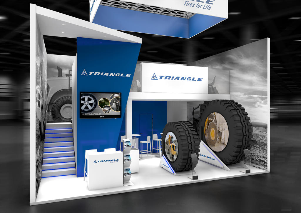 Triangle Tyre displays OTR improved product portfolio and new TPMS at bauma 2025 | Hub-4