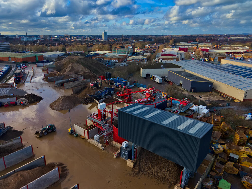 New Tyrone International wash plant for Leicester’s urban quarry | Hub-4