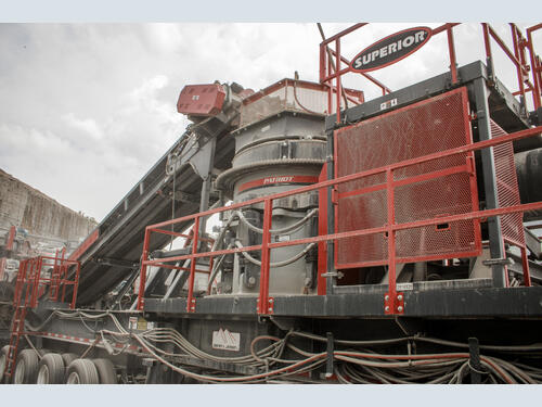 Superior's Patriot® Cone Crushers gain more horsepower options | Hub-4