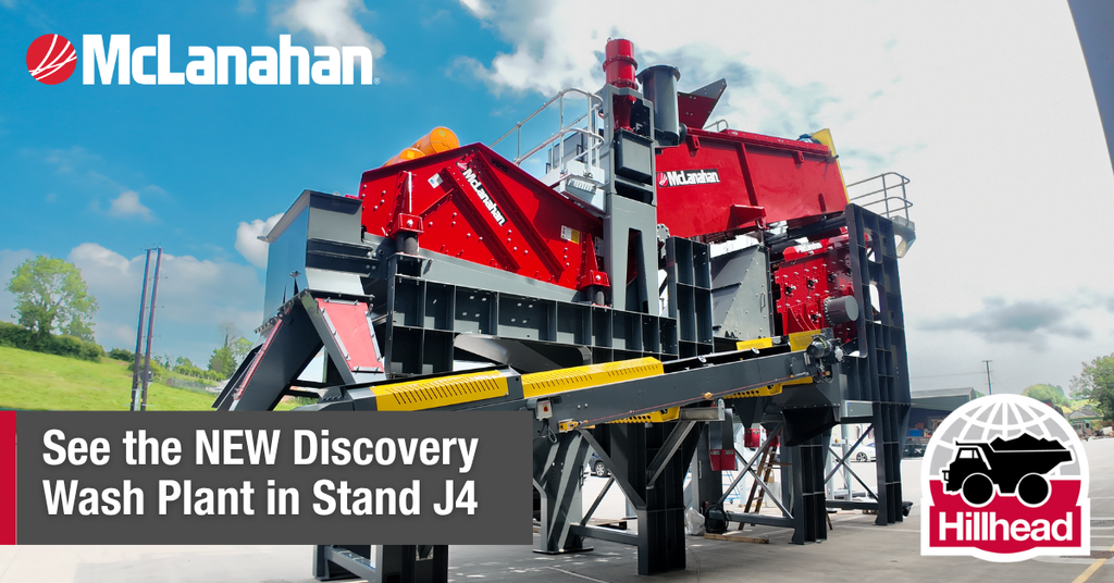 McLanahan to Showcase New Discovery Wash Plant at Hillhead 2026 – Stand ...